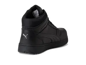PUMA SAFETY Frontcourt Leather Mid Astm Eh Lace Up Shoes
