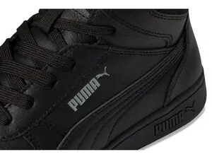 PUMA SAFETY Mid Top Leather Lace-up Work Shoes