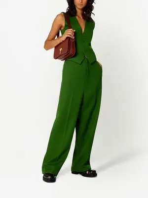 AMI Paris Wide-leg Trousers