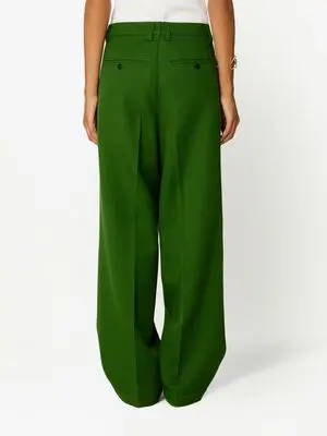 AMI Paris Wide-leg Trousers