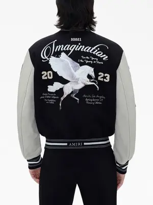 Amiri Varsity Bomber Jacket