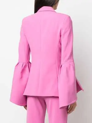 Prabal Gurung Slit-sleeve Single-breasted Blazer - Pink