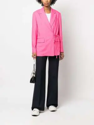 MSGM Wrap Blazer - Pink