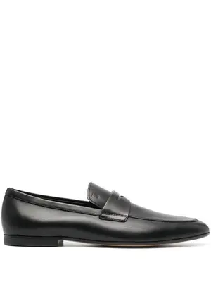 TOD'S Leather Slip-on Loafers