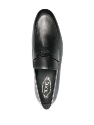 TOD'S Leather Slip-on Loafers