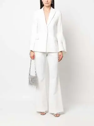 Prabal Gurung Slit-sleeve Blazer - White