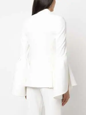 Prabal Gurung Slit-sleeve Blazer - White