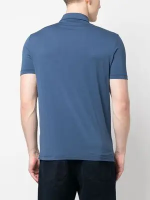 Altea Short-sleeve Polo Shirt - Blue
