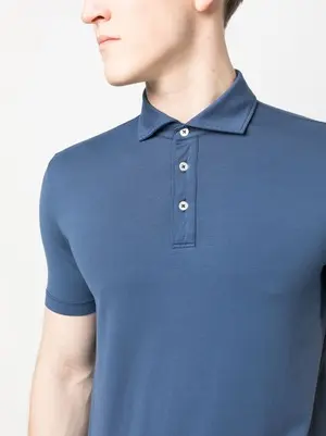 Altea Short-sleeve Polo Shirt - Blue