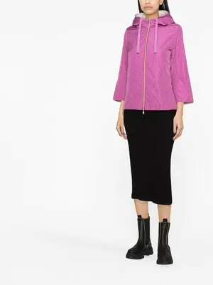 Herno Reversible Hooded Jacket - Pink