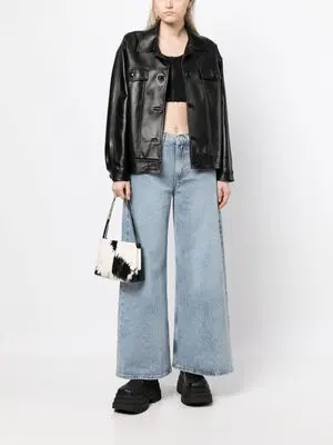 Calvin Klein Low-rise Wide Leg Jeans