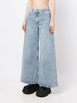 Calvin Klein Low-rise Wide Leg Jeans