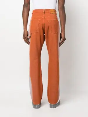 Heron Preston Gradient-effect Straight-leg Jeans