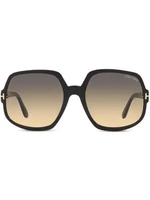 TOM FORD Square-frame Gradient Sunglasses - Black