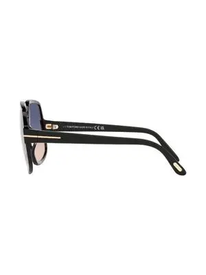 TOM FORD Square-frame Gradient Sunglasses - Black