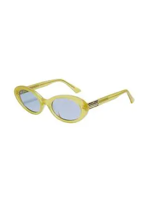 GENTLE MONSTER Transparent Oval Sunglasses