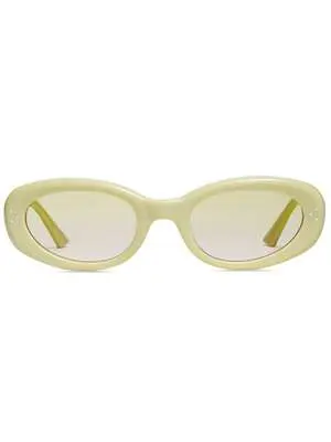 GENTLE MONSTER Oval-frame Sunglasses - White