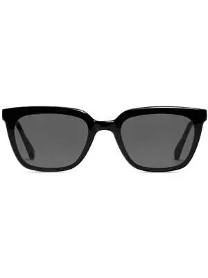 Gentle Monster Mondo Tinted Sunglasses - Black | Editorialist