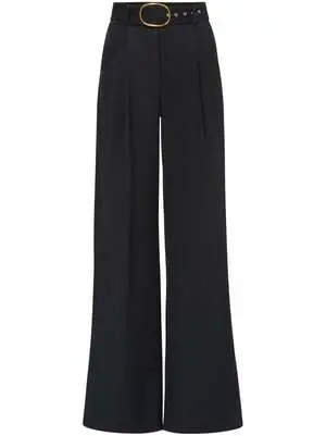 Veronica Beard Rimini High-waisted Palazzo Pants