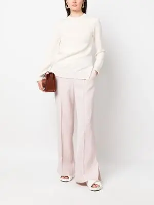JIL SANDER Fine-knit Long-sleeve Jumper - Neutrals