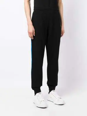 Helmut Lang Logo-embroidered Cotton Track Pants