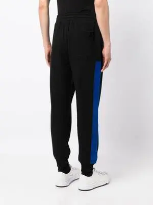 Helmut Lang Logo-embroidered Cotton Track Pants