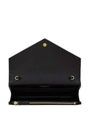 Saint Laurent Logo Plaque Crossbody Bag