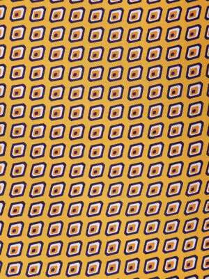 Church's Graphic-print Silk Pocket Square