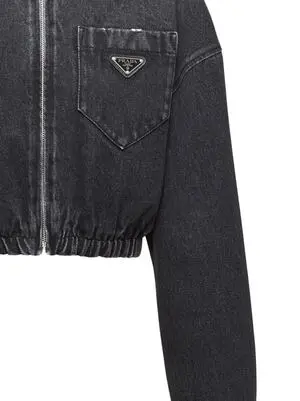 Prada Denim Blouson Jacket