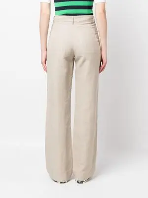 A.p.c. High-waist Wide-leg Trousers