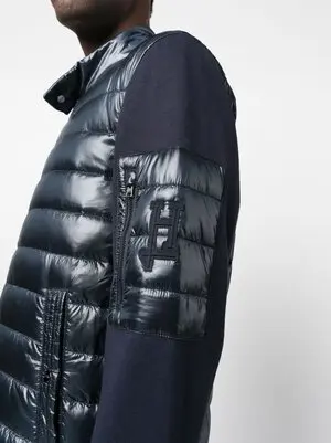 Herno Padded-panel Zipped Jacket - Blue