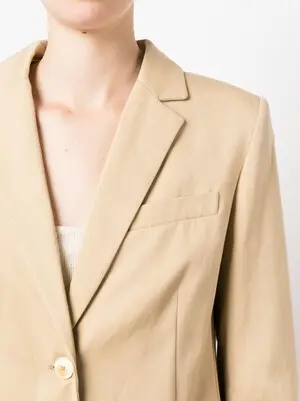 TWINSET Single-breasted Tailored Blazer - Neutrals