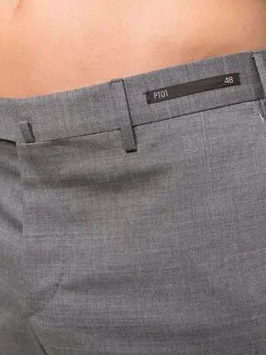 PT TORINO Logo-patch Tailored Trousers
