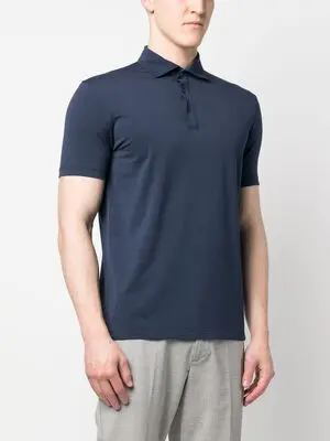 Altea Short-sleeve Polo Shirt - Blue
