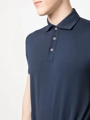 Altea Short-sleeve Polo Shirt - Blue