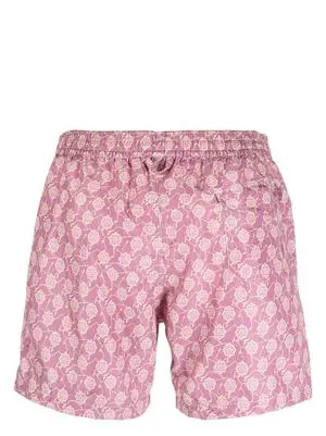 Altea Floral-print Drawstring Swim Shorts