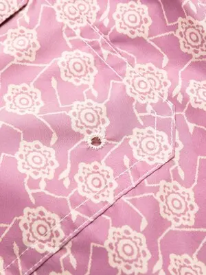 Altea Floral-print Drawstring Swim Shorts