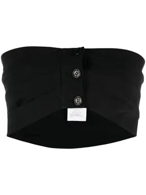 Philosophy Di Lorenzo Serafini Buttoned Bandeau Top