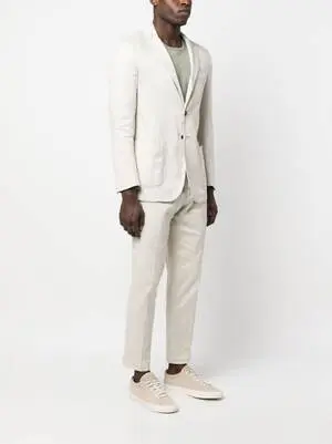 DELL'OGLIO Single-breasted Suit Set - Neutrals