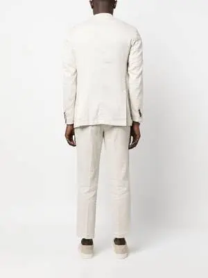 DELL'OGLIO Single-breasted Suit Set - Neutrals