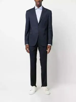 BARBA NAPOLI Button Shirt - Blue