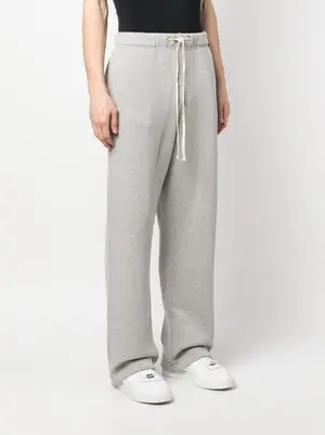 LES TIEN Drawstring-fastening Waist Trousers - Grey
