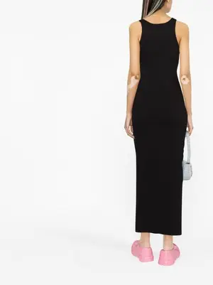 Blumarine Logo-print Maxi Dress