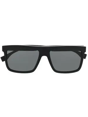 BOSS Square Frame Sunglasses - Black