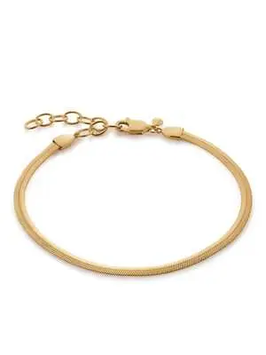 Monica Vinader Snake Chain Bracelet - Gold