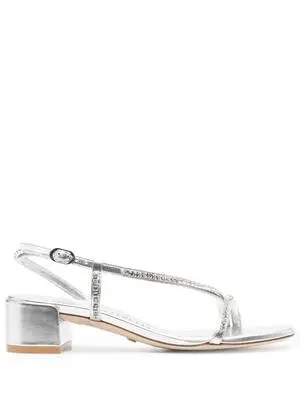 STUART WEITZMAN Crystal-embellished Sandals