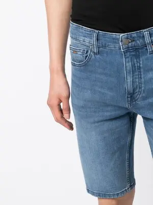 BOSS Straight-leg Denim Shorts