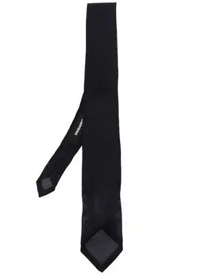 Dsquared2 Silk Lightweight Tie - Blue