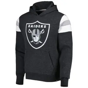'47 Heathered Las Vegas Raiders Premier Nico Pullover Hoodie