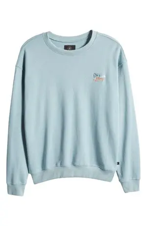 SWANNIES Embroidered French Terry Sweatshirt